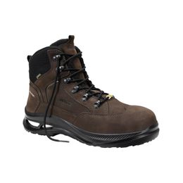 Sicherheitsschuh Elten "THELON XXG GTX Mid" Gr. 41, braun, 41, Obermaterial: 100% Rindnubukleder CNU., Schuhe, Sicherheitsschuh