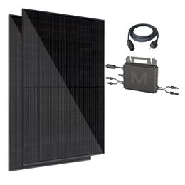VALE Mini-PV 900-MT8-R Bifaziales Balkonkraftwerk 900W / 800 W