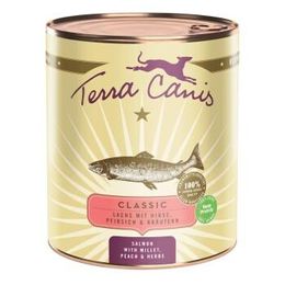 Terra Canis Nassfutter Hund Classic Adult Lachs 6x800 g