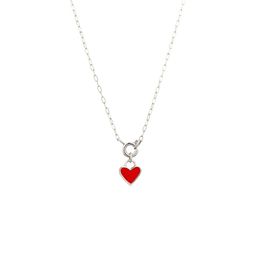 Elli Kette 'Heart' Damen Gr&ouml;&szlig;e 45 silber