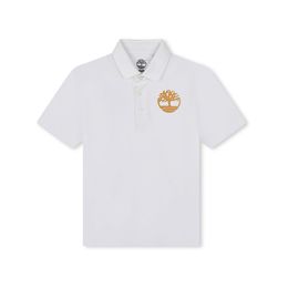Timberland Poloshirt in Wei&szlig; - 59% | Gr&ouml;&szlig;e 116 | Kinder-oberteile