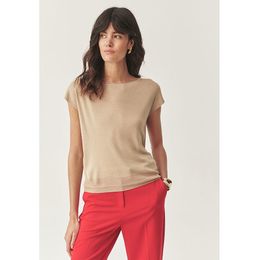 TATUUM Bluse "Mollia" in Beige - 50% | Gr&ouml;&szlig;e M | Damen-blusen