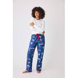 PJ Salvage Pyjama-Hose in Blau - 59% | Gr&ouml;&szlig;e S | Damen-loungewear