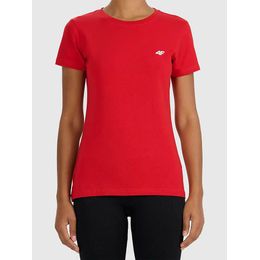 4F Shirt in Rot - 30% | Gr&ouml;&szlig;e S | Damen-tops