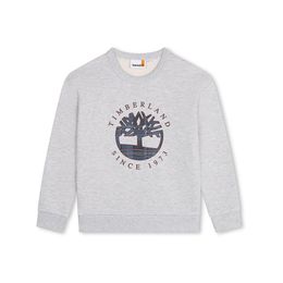 Timberland Sweatshirt in Grau - 55% | Gr&ouml;&szlig;e 116 | Kinder-sweatshirts-jacken