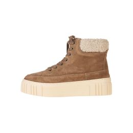 Gant Footwear Leder-Boots in Beige - 61% | Gr&ouml;&szlig;e 37 | Damen-stiefel