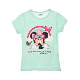 Disney Minnie Mouse Shirt "Minnie" in T&uuml;rkis - 56% | Gr&ouml;&szlig;e 128 | Kinder-oberteile