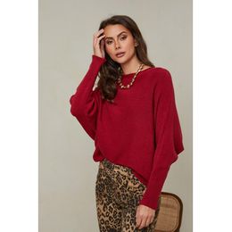 Jos&eacute;fine Pullover "Hajos" in Rot - 71% | Gr&ouml;&szlig;e M | Damen-pullover-cardigans