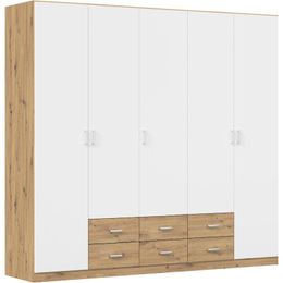 Rauch Dreht&uuml;renschrank &raquo;Kleiderschrank Garderobe GAMMA Breiten 91/136/181/226/271/315/360 cm&laquo; in 3 Ausstattungen BASIC/CLASSIC/PREMIUM (inkl. SOFT-