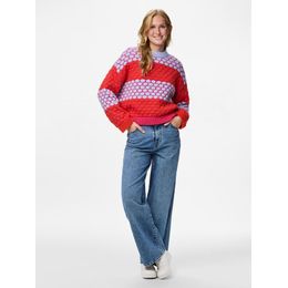 Pieces Pullover in Rot - 46% | Gr&ouml;&szlig;e XS | Damen-pullover-cardigans