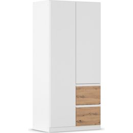 Rauch Dreht&uuml;renschrank &raquo;Kleiderschrank Schrank Garderobe W&auml;scheschrank COSTA Breite 91 cm&laquo; in 3 Ausstattungen BASIC/CLASSIC/PREMIUM, Breite 91 cm 
