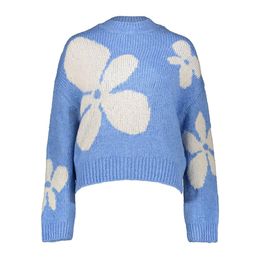 Jacqueline de Yong JDY Pullover "Kilian" in Blau - 55% | Gr&ouml;&szlig;e M | Damen-pullover-cardigans