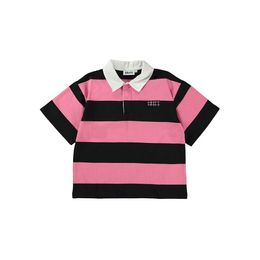 Molo Poloshirt in Schwarz/ Rosa - 52% | Gr&ouml;&szlig;e 164 | Kinder-oberteile