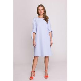 Stylove Kleid in Lila/ Hellblau - 55% | Gr&ouml;&szlig;e M | Damen-kleider