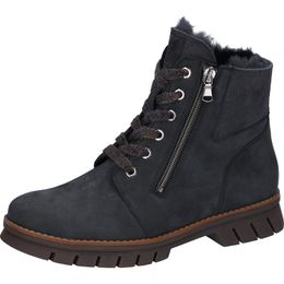 Waldl&auml;ufer Waldl&auml;ufer Damen Winterstiefelette &raquo;H-XARA&laquo; , Winterboots, Bequemschuh in Bequemweite G (= weit) blau 5,5 (38,5)