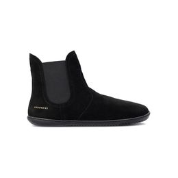 Groundies Leder-Barfu&szlig;schuhe "Camden" in Schwarz - 52% | Gr&ouml;&szlig;e 38 | Damen-stiefel