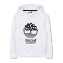 Timberland Hoodie in Wei&szlig; - 40% | Gr&ouml;&szlig;e 110 | Kinder-sweatshirts-jacken