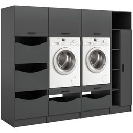 Hauswirtschaftsraum Free Anthrazit