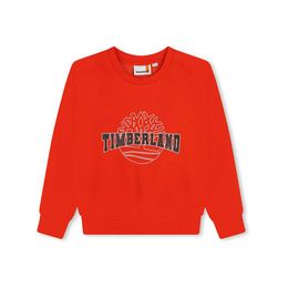 Timberland Sweatshirt in Rot - 56% | Gr&ouml;&szlig;e 176 | Kinder-sweatshirts-jacken