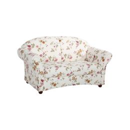58 aufm Kessel SOFA 2-Sitzer Kama Bezug Flachgewebe Buche nussbaum dunkel / wei&szlig; | Gr.: onesize