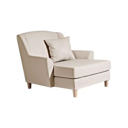 others SESSEL XXL Karil Bezug Kunstleder Buche natur / beige | Gr.: onesize