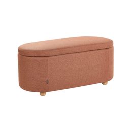 Beliani Pouf HAYWARD in Braun - (W) 98 x (H) 44 x (L) 44 cm | Gr.: onesize