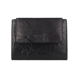 mano Donna Aurona Geldb&ouml;rse RFID Leder 14 cm in schwarz | Gr.: onesize