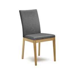 58 aufm Kessel POLSTERSTUHL (2er-Set) Damita Massivholz 45 x 45 x 94 Kernbuche/Grau | Gr.: onesize