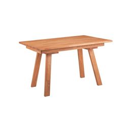 58 aufm Kessel ESSZIMMERTISCH ausziehbar Davilla 125x85x75 Massivholz Kernbuche | Gr.: onesize