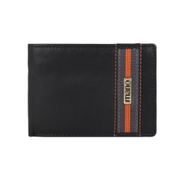 mano Don Leonardo Geldb&ouml;rse RFID Leder 12 cm in schwarz | Gr.: onesize
