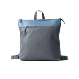 vargu Echtleder Rucksack Femen 1 in grey-sky blue | Gr.: onesize