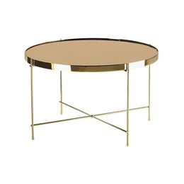 Beliani Couchtisch LUCEA in Gold - (W) 63 x (H) 38 x (L) 63 cm | Gr.: onesize