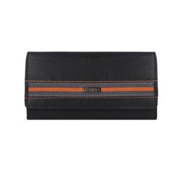 mano Don Leonardo Geldb&ouml;rse RFID Leder 18 cm in schwarz | Gr.: onesize