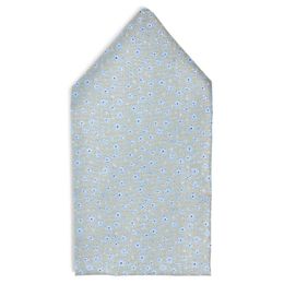 Finshley & Harding Finshley & Harding London Fliege und Einstecktuch in silber hellblau - 0001 | Gr.: onesize