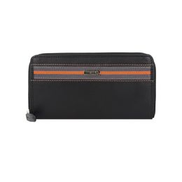 mano Don Leonardo Geldb&ouml;rse RFID Leder 18 cm in schwarz | Gr.: onesize