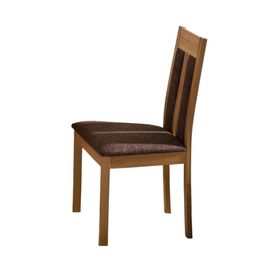 58 aufm Kessel POLSTERSTUHL (2er-Set) Dehlia Massivholz 45 x 43 x 95 Kernbuche/Braun | Gr.: onesize