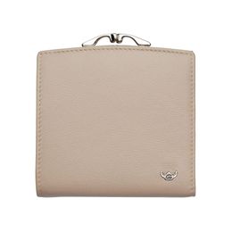 Golden Head Madrid Geldb&ouml;rse RFID Leder 10 cm in taupe | Gr.: onesize