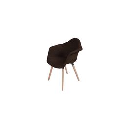 Kayoom Stuhl Winston 2erSet buche in braun | Gr.: onesize