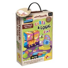 Liscianigiochi Spiel - MONTESSORIHolz Cube und Logik | Gr.: onesize