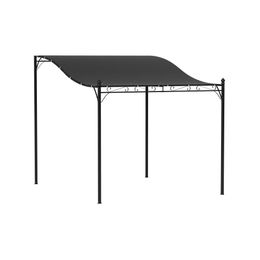 Outsunny Anbaupavillon 248L x 298B x 250H cm Dunkelgrau | Gr.: onesize