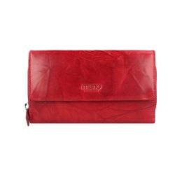 mano Donna Aurona Geldb&ouml;rse RFID Leder 18 cm in rot | Gr.: onesize