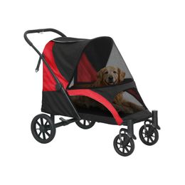 PawHut Hundewagen 124L x 67B x 100H cm | Gr.: onesize