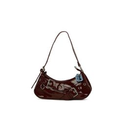 BAGmori Schultertasche in Bordeaux | Gr.: onesize