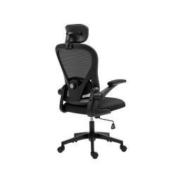 HOMCOM B&uuml;rostuhl-64L x 63B x 115-125Hcm-Schwarz | Gr.: onesize