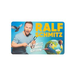 Ralf Schmitz Brettchen Schmitzfindigkeiten Fr&uuml;hst&uuml;cksbrettchen in blau | Gr.: onesize