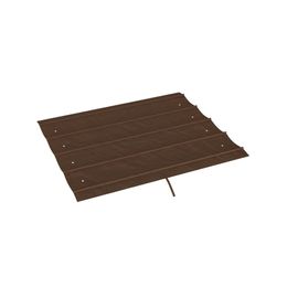 Outsunny Ersatzdach 286L x 245B x 23H cm Kaffee | Gr.: onesize