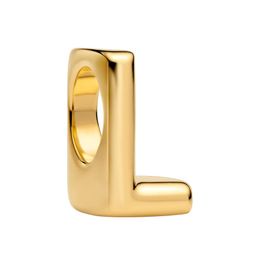 Pandora Mini-Charm Buchstabe L Goldfarben | Gr.: onesize