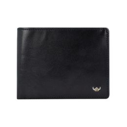 Golden Head Colorado RFID Protect Geldb&ouml;rse Leder 12 cm in schwarz | Gr.: onesize