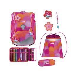 Scout Alpha Schulranzen-Set 4-tlg.Florida Sunset in pink | Gr.: onesize