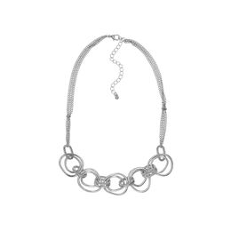 Steuer Modeschmuck Metall in silber | Gr.: onesize